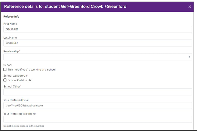 Centralised References
